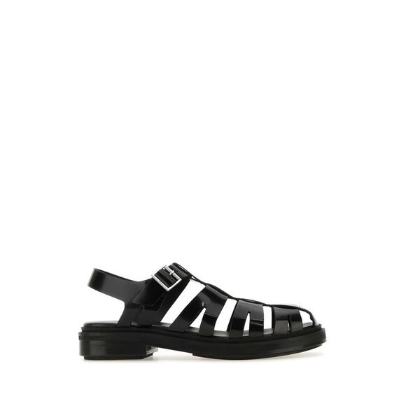 Ami | Shoes | Ami Black Leather Sandals | Poshmark
